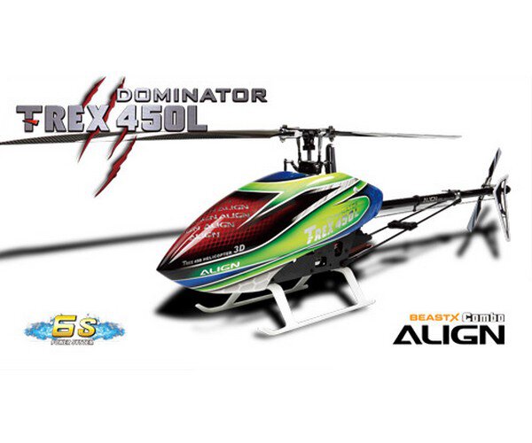 Align RH45E21B T-REX 450L Dominator Super Combo (6S) MICROBEAST Plus
