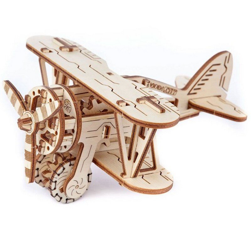 Krick 24804 Doppeldecker Flugzeug 3D-tec Bausatz, 17,99 € - Mode